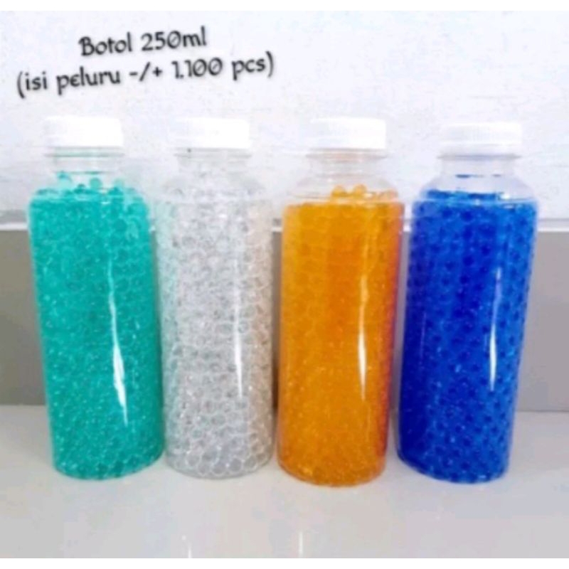 Refil Water Gel 250 ml Bottle Packaging contains - + 1000 7-8 mm items ...