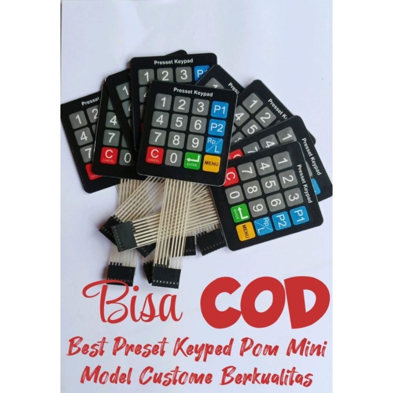 TOMBOL Keypad Button For CPU Pom Mini Votre Digital Keypad Best Presset ...