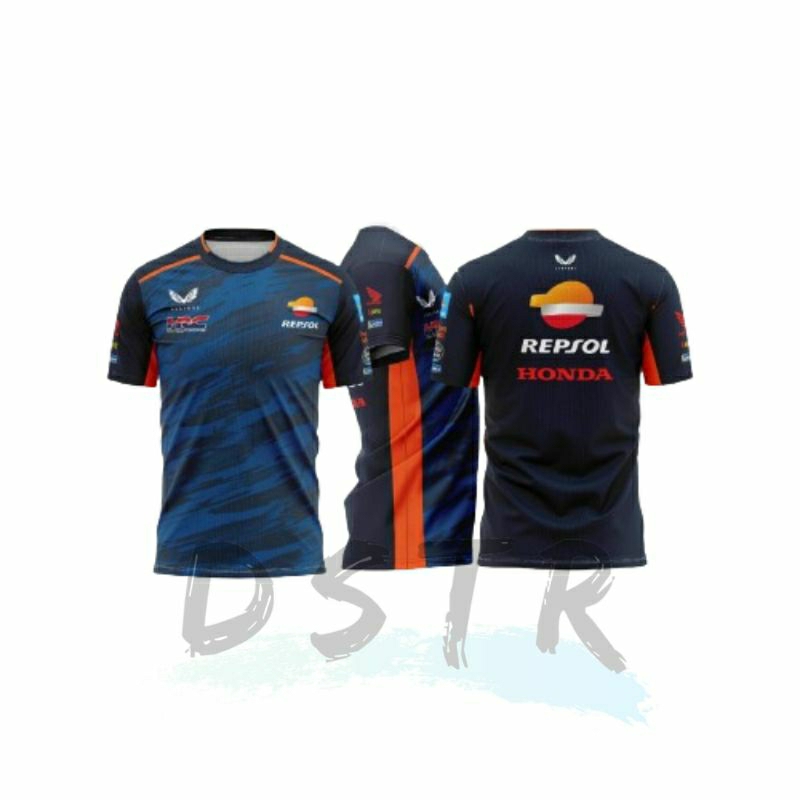 2024 MotoGP Jersey Moto GP Team Repsol Honda Fullprint | Shopee Malaysia