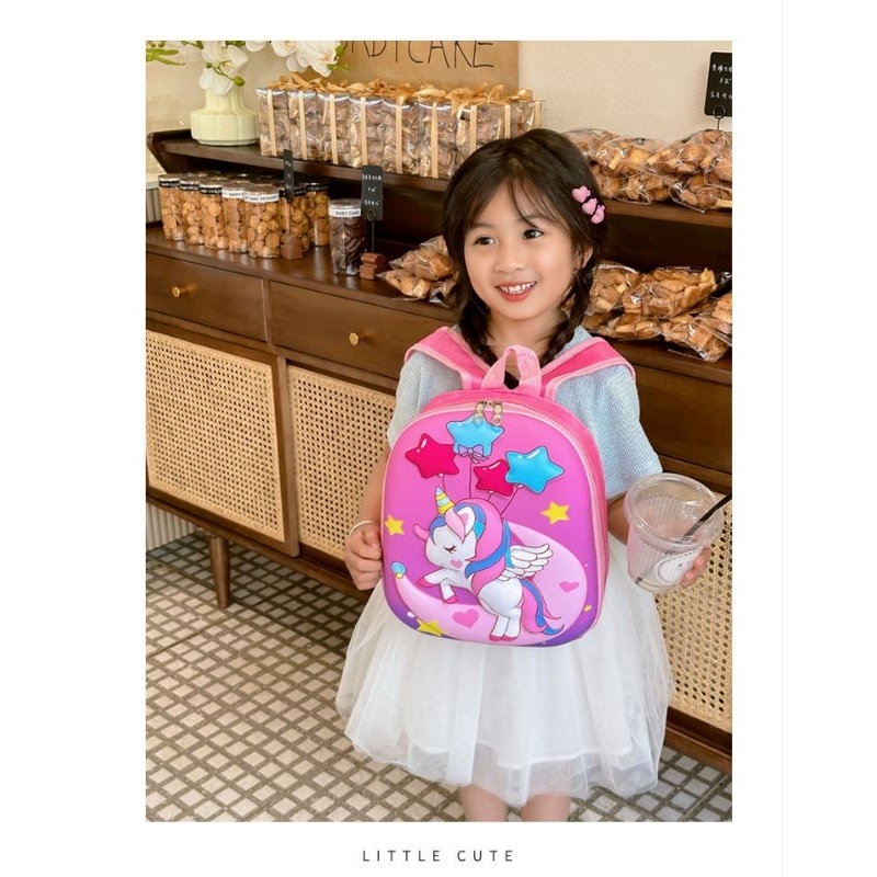 (6PC = 1kg) HQ 6652 LITTLE PONY/SPIDERMAN IMPORTED CHILDREN'S BAG 3D ...