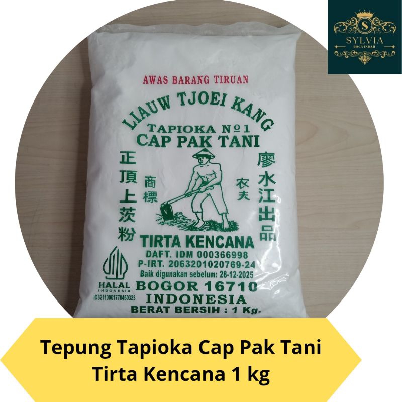 Tapioca Flour Tapioca Flour Cap Pak Tani Tirta Kencana Bogor 1kg ...