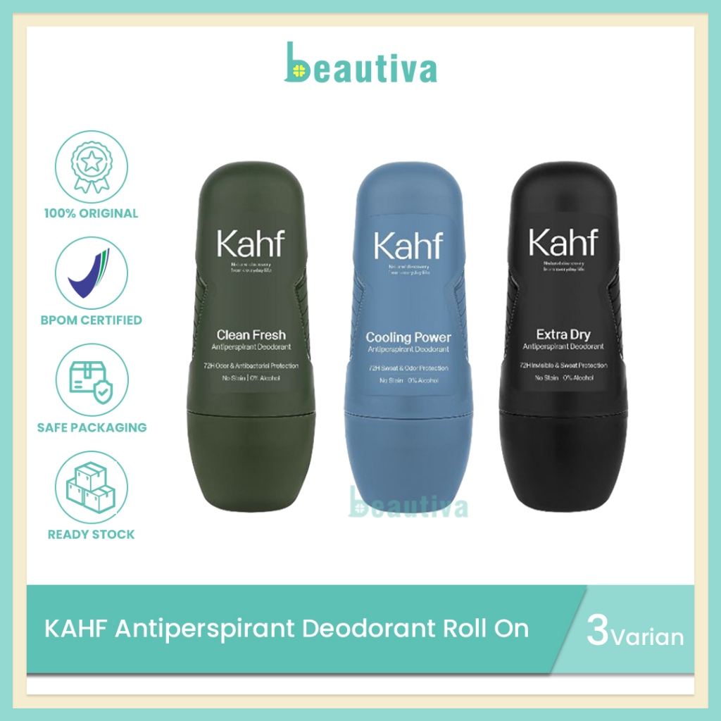Kahf Antiperspirant Deodorant Roll On 45ml | Shopee Malaysia