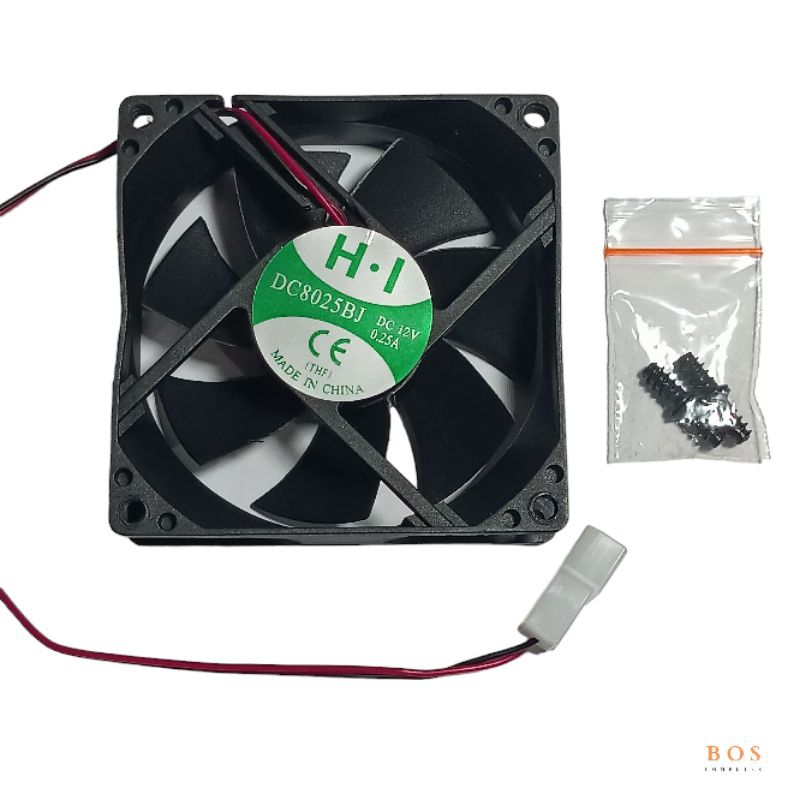 HITAM 8cm CPU CASING FAN / 8CM CPU FAN BLACK | Shopee Malaysia