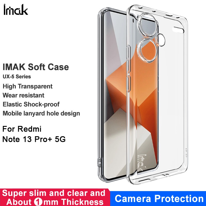 Case Xiaomi Redmi Note 13 Pro Plus 5G IMAK UX-5 TPU Casing | Shopee Malaysia