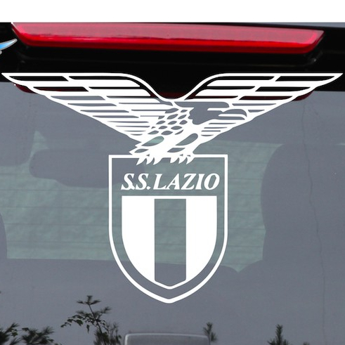 Italian Football Club Car Sticker Club Lazio Glass Car Decal Sticker ...