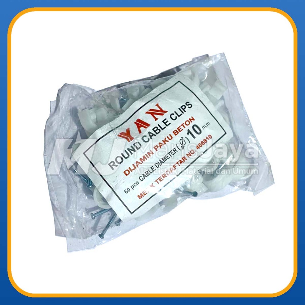 Yan's Electrical Cable Clamps (Size 6mm/ 7mm/ 8mm/ 9mm/ 10mm/ 12mm ...