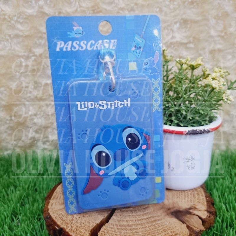 ID Card Holder Stitch Plain Strap Silicone Card Holder Stitch Silicon ...