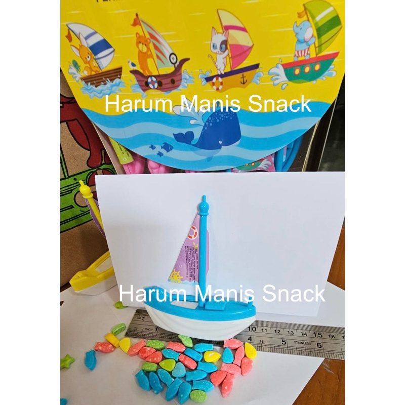 LAYAR Sail Boat Candy Sailboat C&J Candy Joy 30pcs | Shopee Malaysia