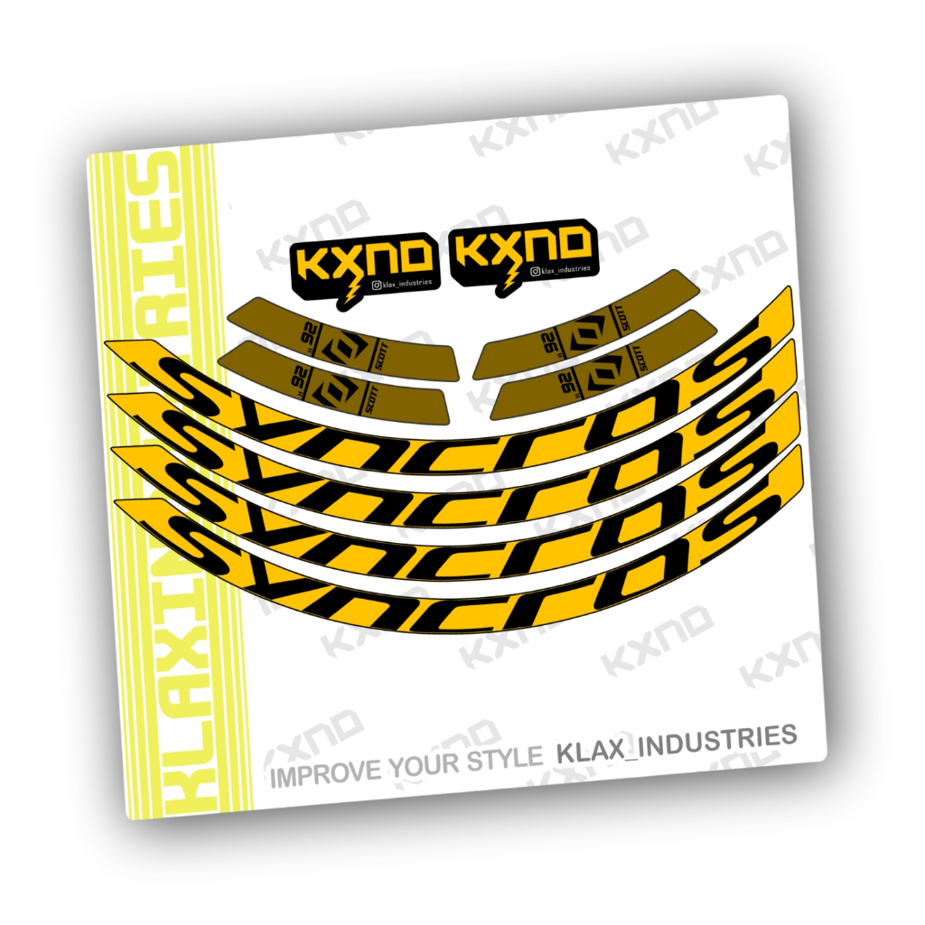 Decal Rims SYNCROS SILVERTON SL Klaten Decal Bike Rims Bicycle Sticker ...