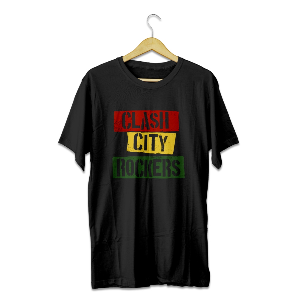The Clash T-shirt The Clash Clash City Rockers Merch | Shopee Malaysia