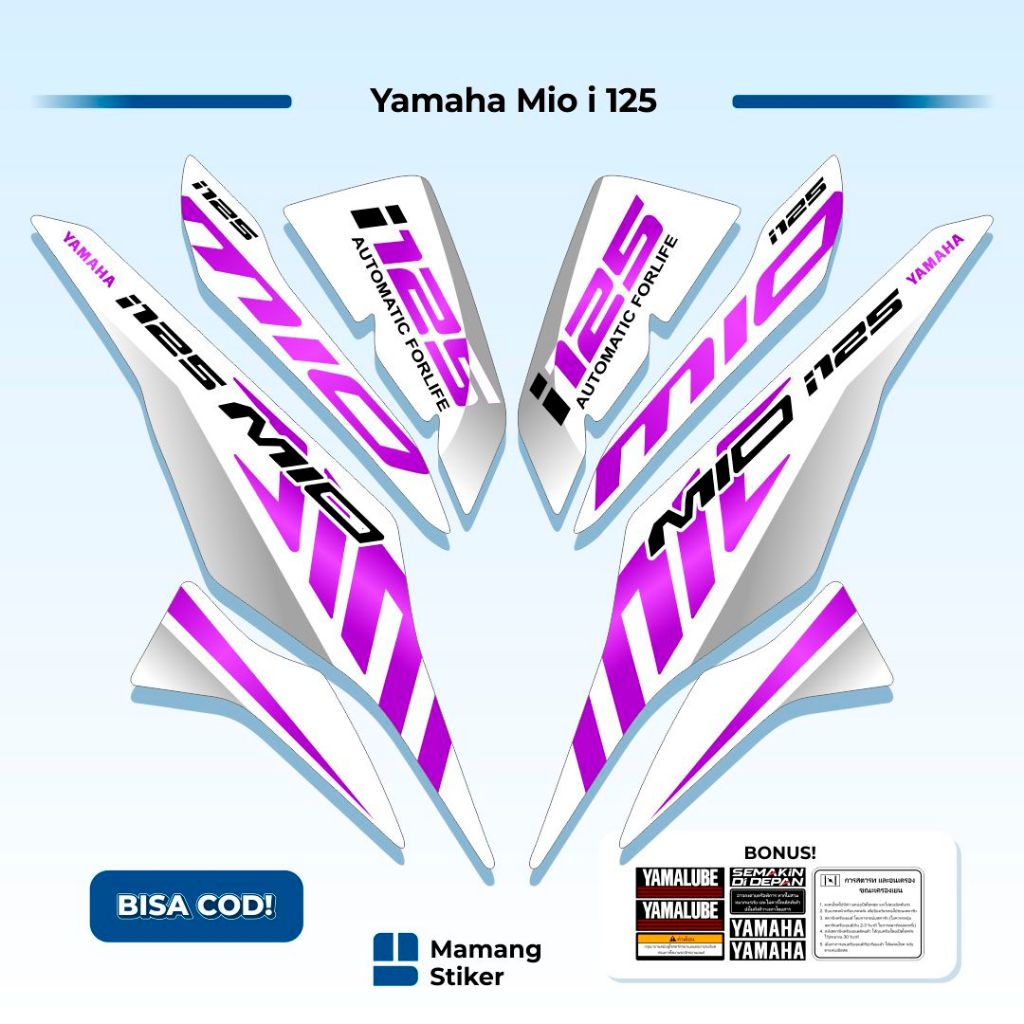 Striping Mio M3 Variation (29) 2016 2017 2018 2019 2020 2021 2022 2023 ...