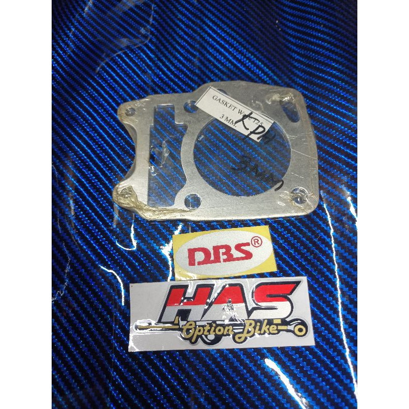 Packing Block Aluminum bore up stroke Thickness 3mm, honda supra 125 ...