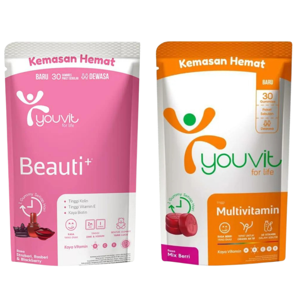 Youvit Beauti+ & Multivitamin 30 Gummies | Shopee Malaysia