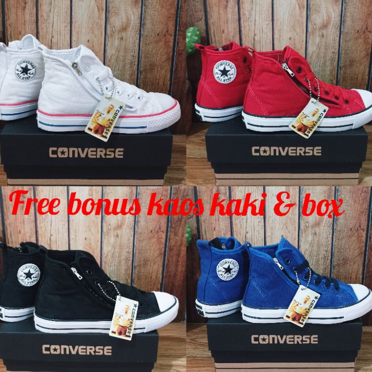 Art A27I Real Pict 1 converse Shoes For Children zipper Shoes For ...