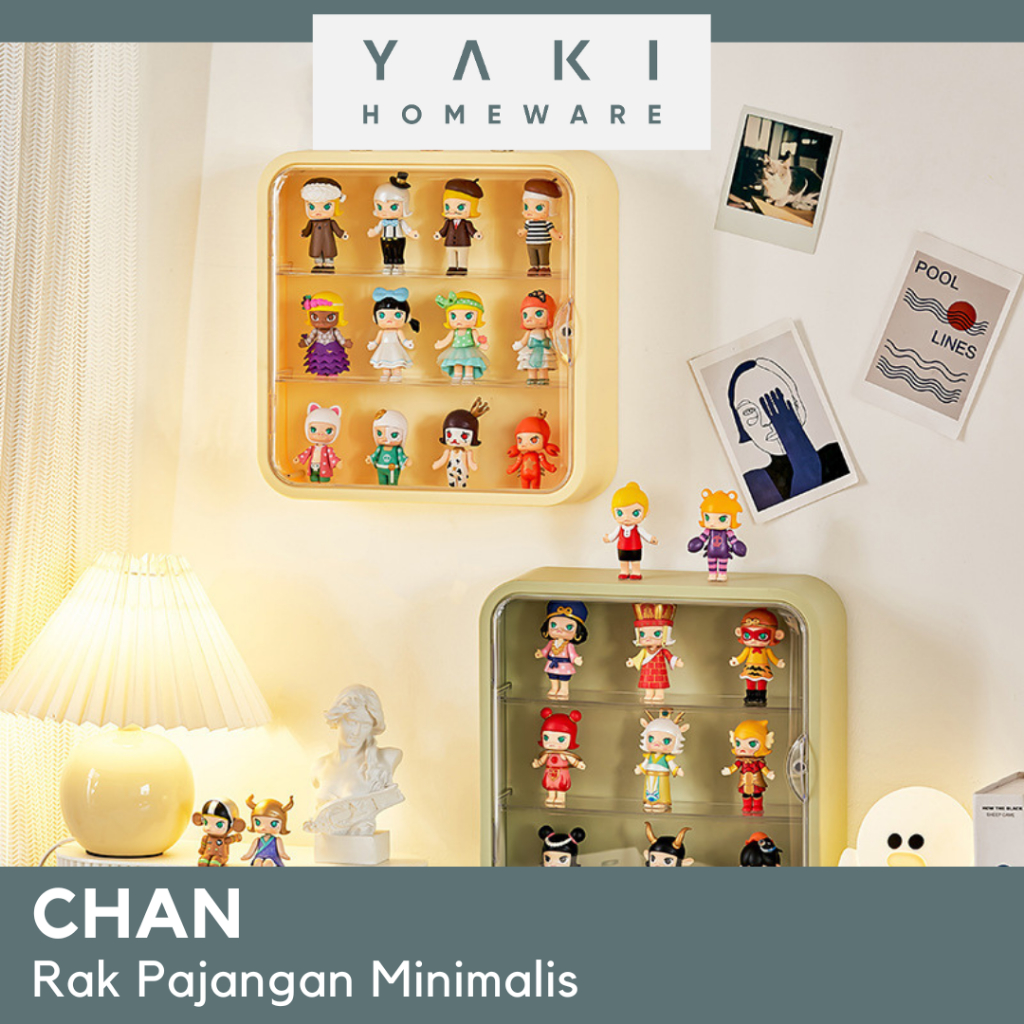 FUNKO POP Yaki - CHAN Minimalist Figurine Display Rack Aesthetic Action ...