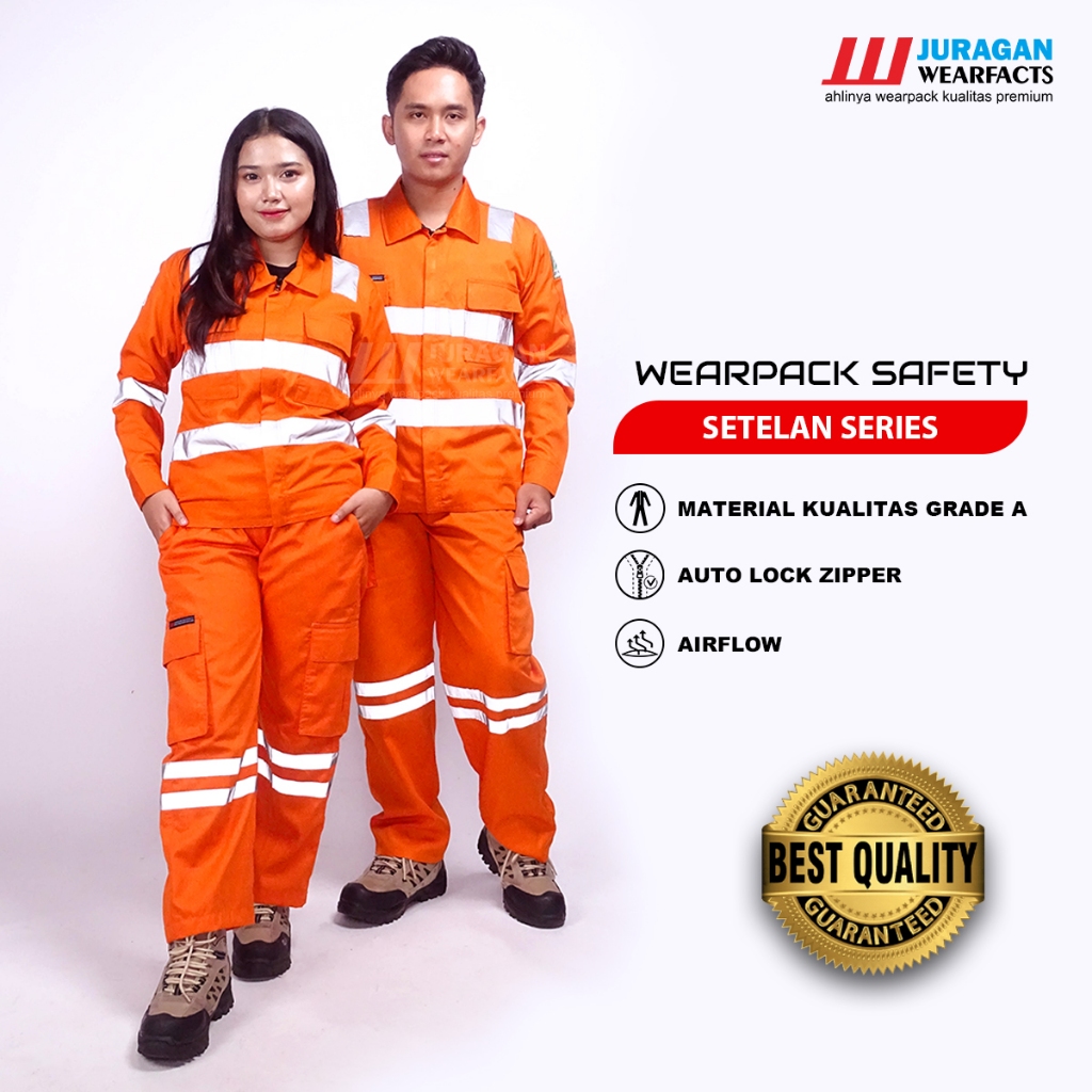 Squire Wearfacts - Wearpack Safety Suit Orange Color | Shopee Malaysia