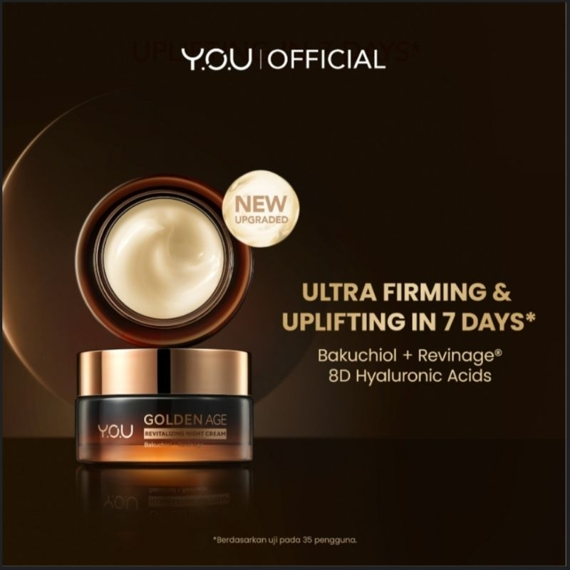 You GOLDEN AGE REVITALIZING NIGHT CREAM 30g | Shopee Malaysia