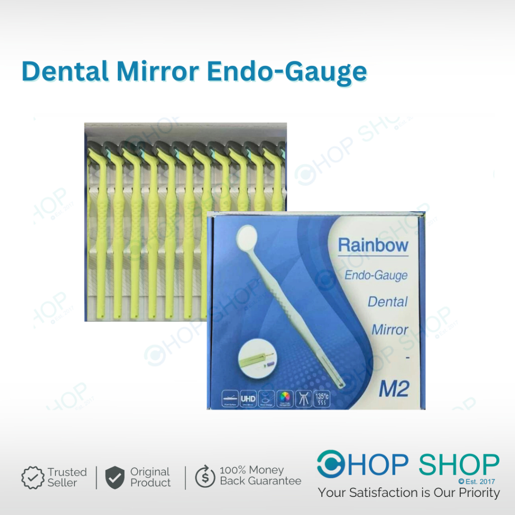 Dental Mirror Rainbow Endo Gauge | Shopee Malaysia