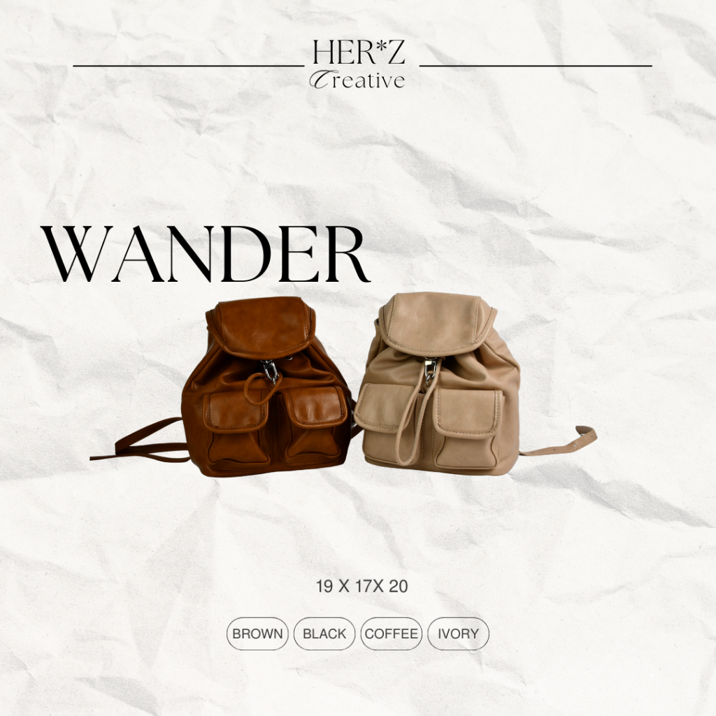 HERZ-WANDER Backpack A102 | Shopee Malaysia
