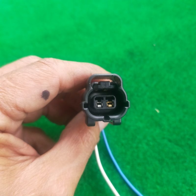 Selenoid connector socket kobelco hitachi excavator socket 2 cables ...