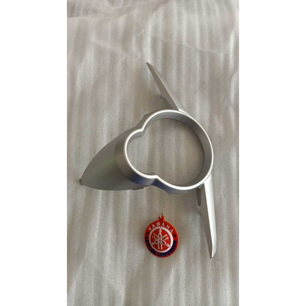 Yamaha JUPITER MX SPEEDOMETER COVER NEW BLUE/SILVER/PERAK ORIGINAL YGP ...