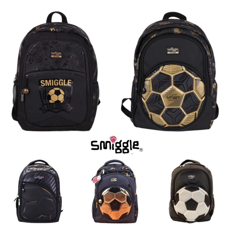 Smiggle Football Backpack Big Year End School Bag!!! Smiggle BOLA FULL ...