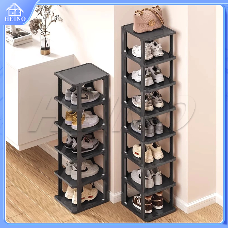 HEINO Gift Link-Blue Shoe Rack Plastic Shoe Rack / Multipurpose Shelf ...