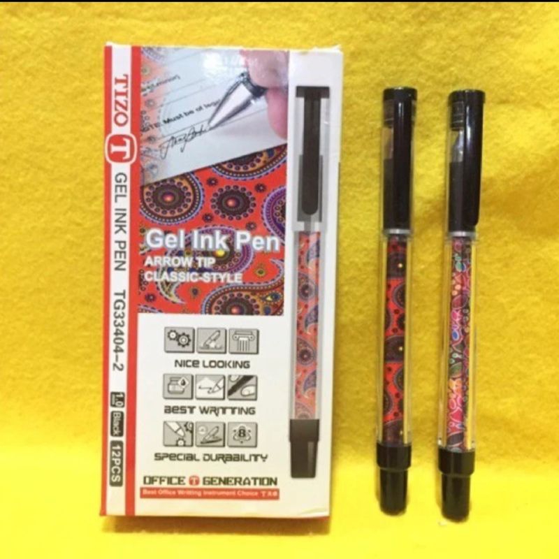 Batik TIZO TG-3404-2 Gel Pen (1pcs) | Shopee Malaysia