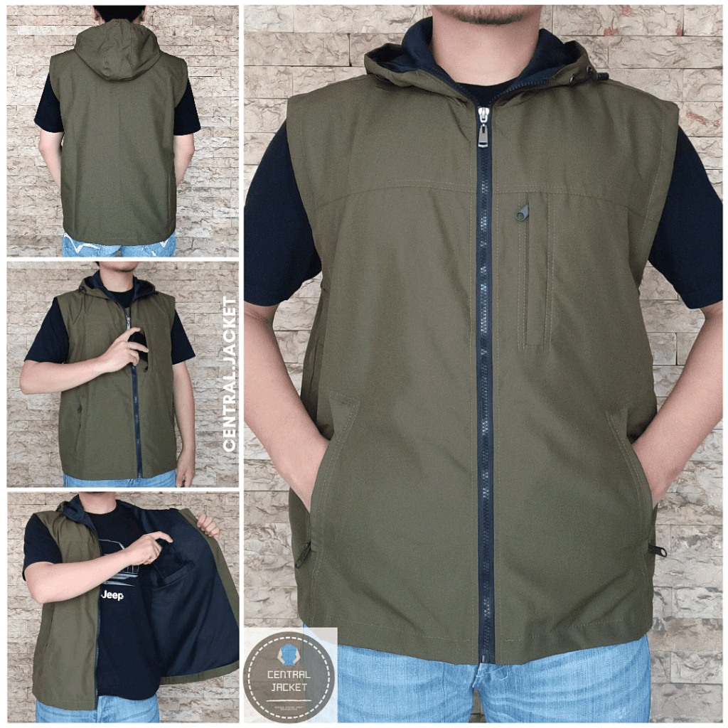PARTY VEST - MULTIFUNCTION FIELD VEST - CUSTOM EMBROIDERED AND SCREEN ...