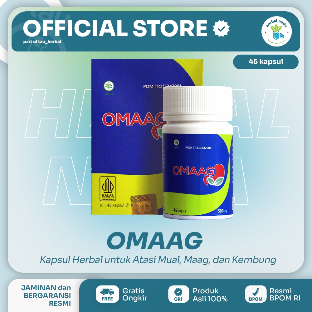 Ommag HERBAL Capsules For All Stomach Diseases Nausea Vomiting Ulcers ...