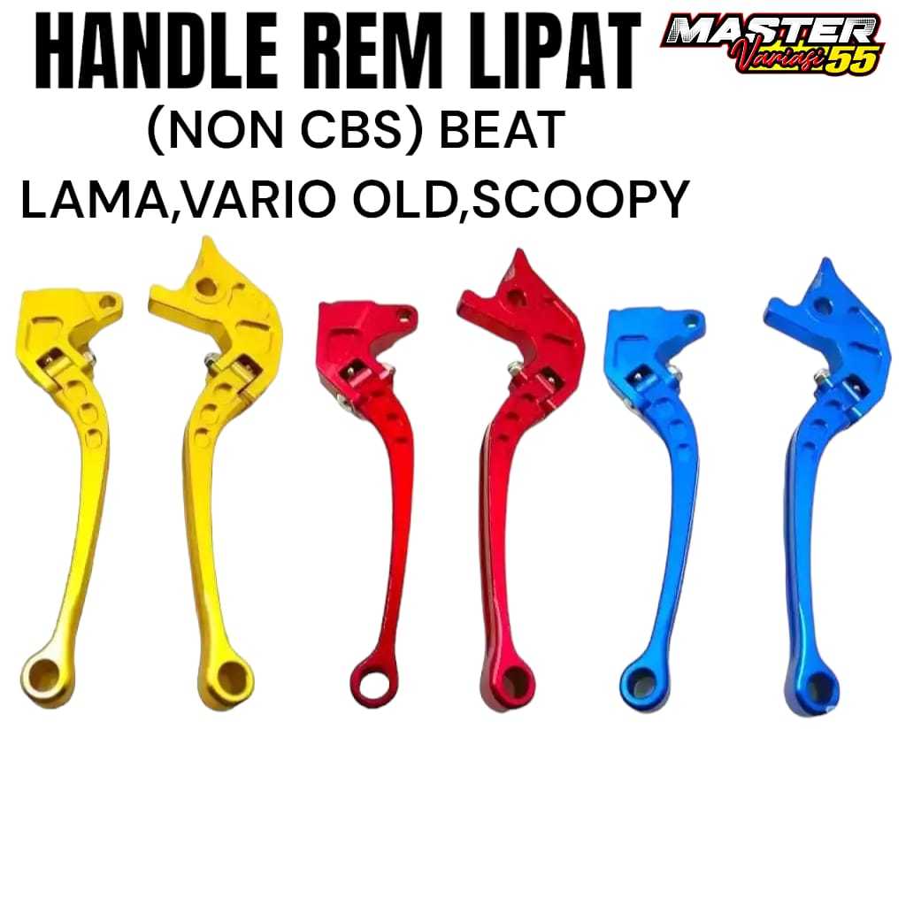 Brake HANDLE Brake Lever CNC Folding MODEL PNP BEAT Carburetor BEAT ...
