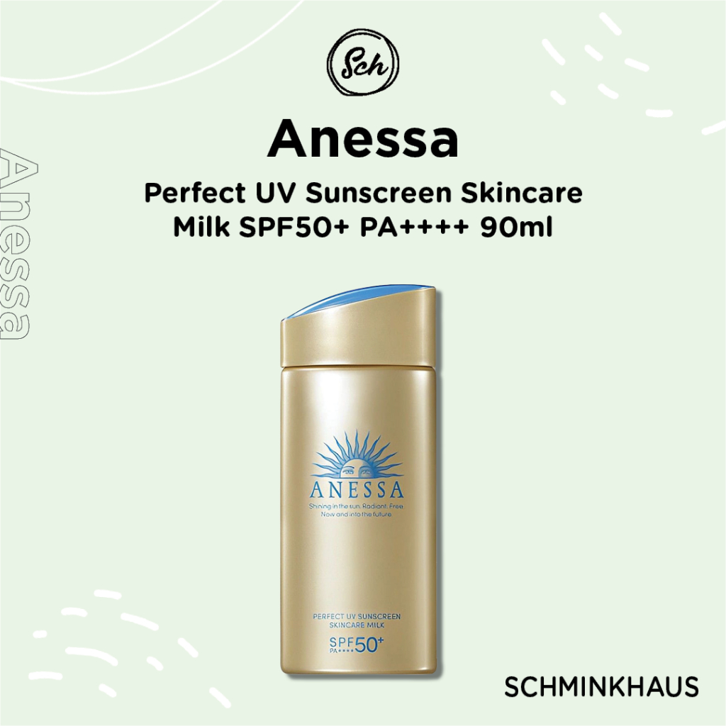 Anessa Perfect UV Sunscreen Skincare Milk SPF50+ PA++++ (20ml/ 60ml / 90ml) | Shopee Malaysia