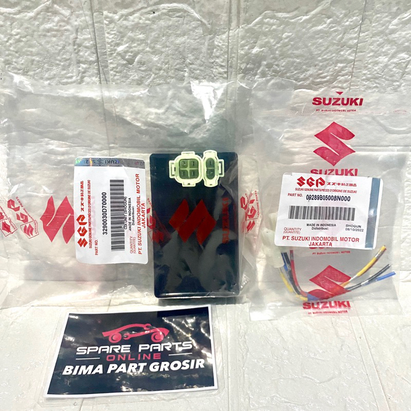 CDI SUZUKI SHOGUN 110 + SOCKET SHOGUN 110 KEBO GL PROMAX NEOTECH MEGA ...