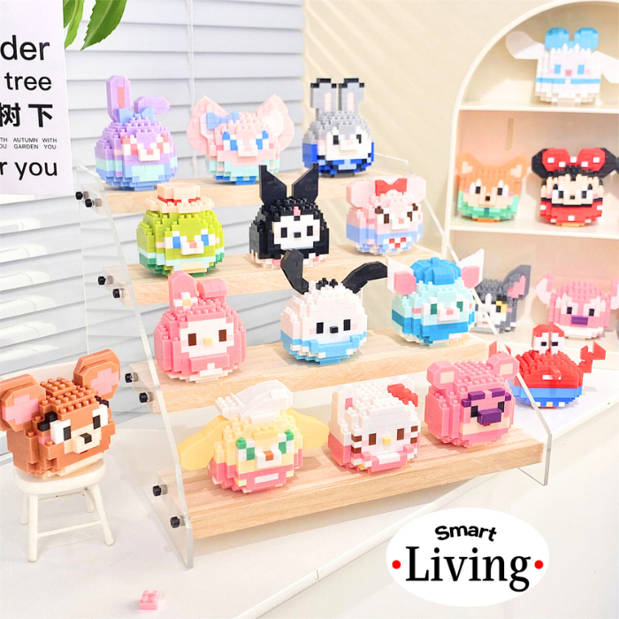 SMARTLIV Egg Nano Blocks 3D Building Blocks Block Mini Brik Toys ...