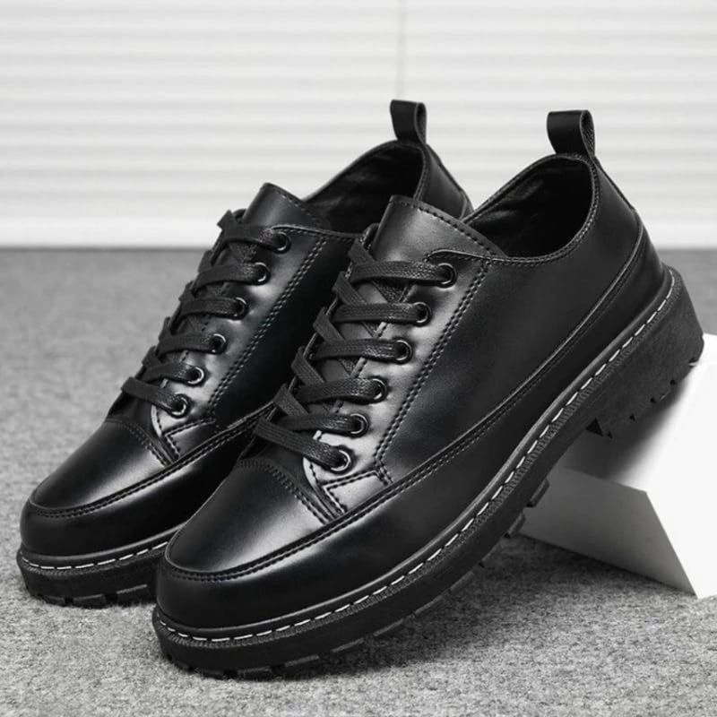 HITAM Free BOX DR MARTENS LOW FULL BLACK MEN / DOCMART MEN'S CASUAL ...