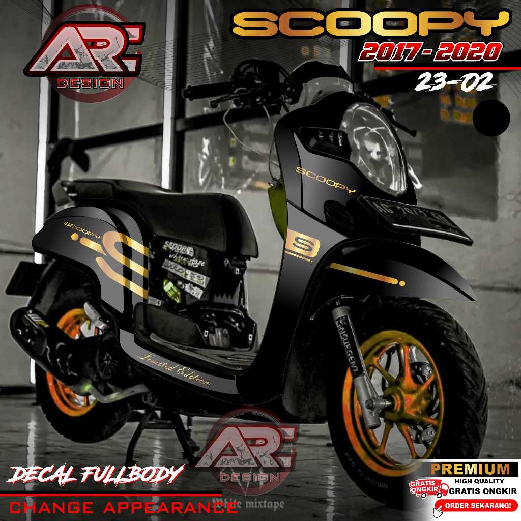 Newest Decal Sticker Scoopy New Full body - Scotlet Sticker Variation ...