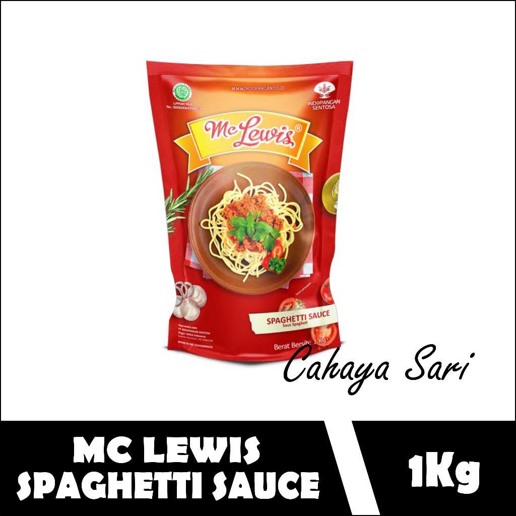 Mc Lewis Spaghetti Bolognese Sauce 1kg - Spaghetti Sauce | Shopee Malaysia