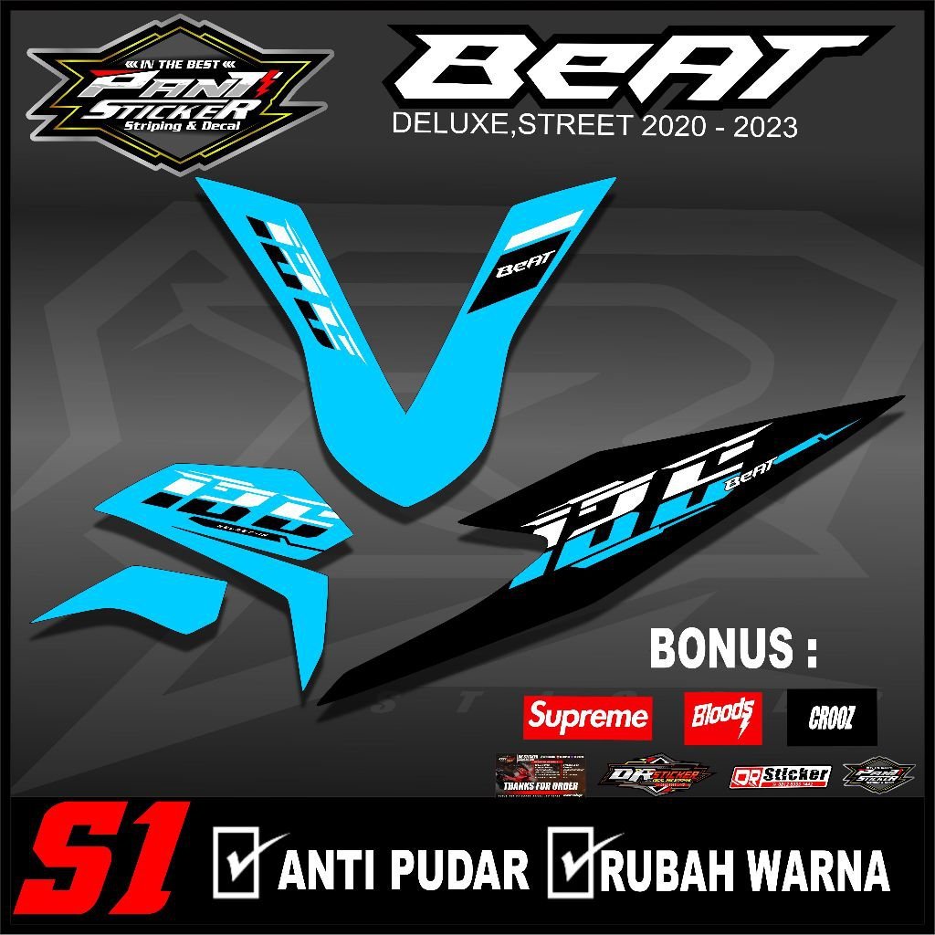 Striping Beat Fi New Esp 2016 2017 2018 2019 (S2) Sticker Beat Sticker ...