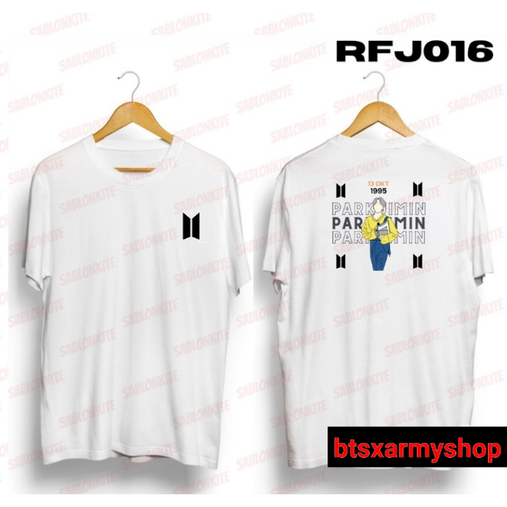 (RFJ016) Bts T-Shirt/HOODIE SWEATER BTS MEMBER PARK JIMIN BTS LOGO ...