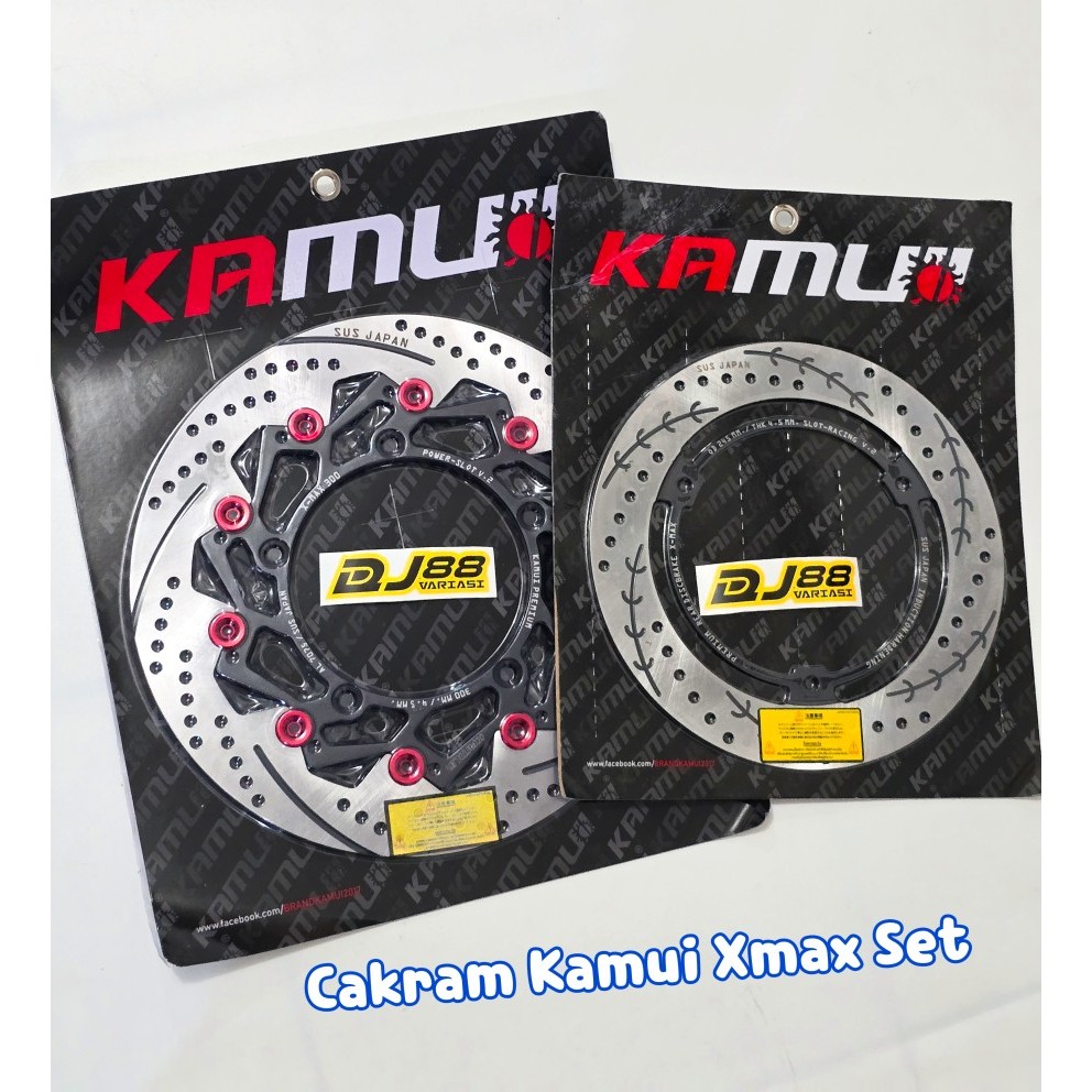 Kamui xmax front and rear disc 300mm disc | Shopee Malaysia
