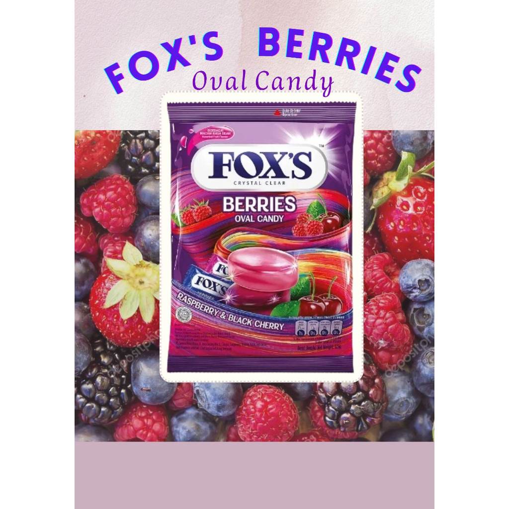 (125 Gr) FOX Berries Candy Berries FOX's Oval Candy | Shopee Malaysia