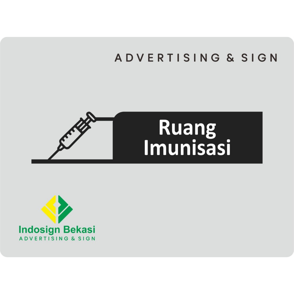 Immunization Room Acrylic Sign Sign Board | Shopee Malaysia
