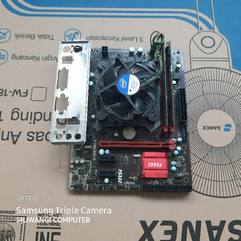 Msi H110 G4560 DDR4 8GB FAN Package | Shopee Malaysia