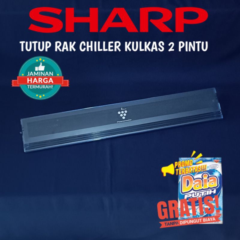 SHARP 2-DOOR REFRIGERATOR CHILLER RACK COVER 69 X 11.5 CM LENGTH OLD ...