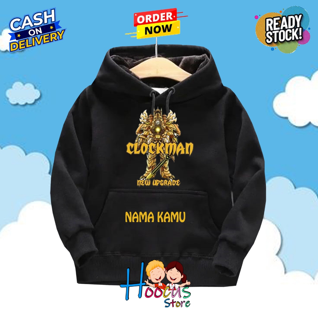 New Titan Clockman upgrade Children's Hoodie Jacket/Skibidi Toilet ...