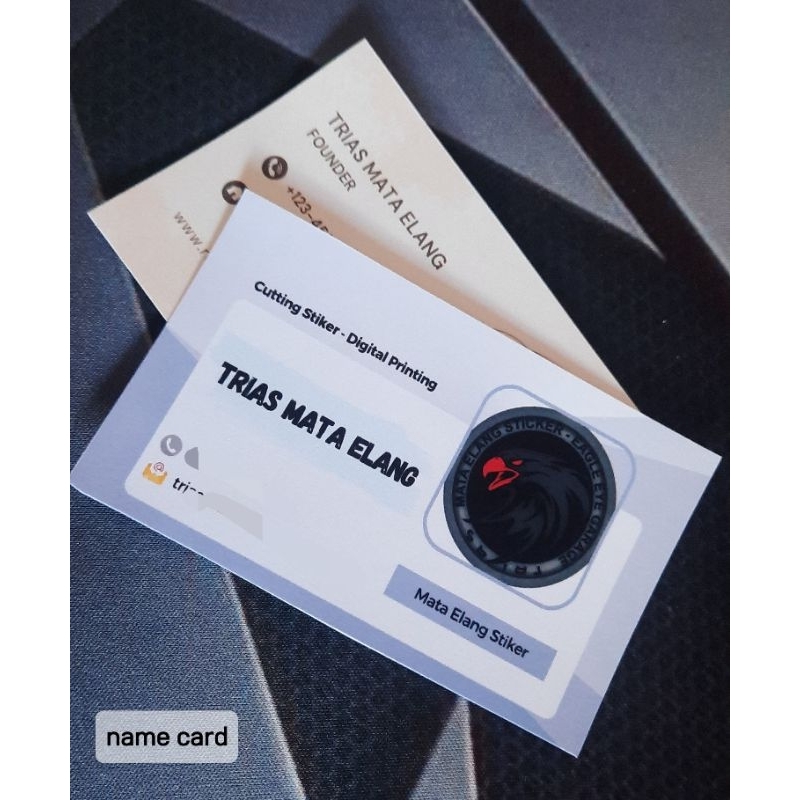 Custom Name Card (Print 1-sided) | Shopee Malaysia