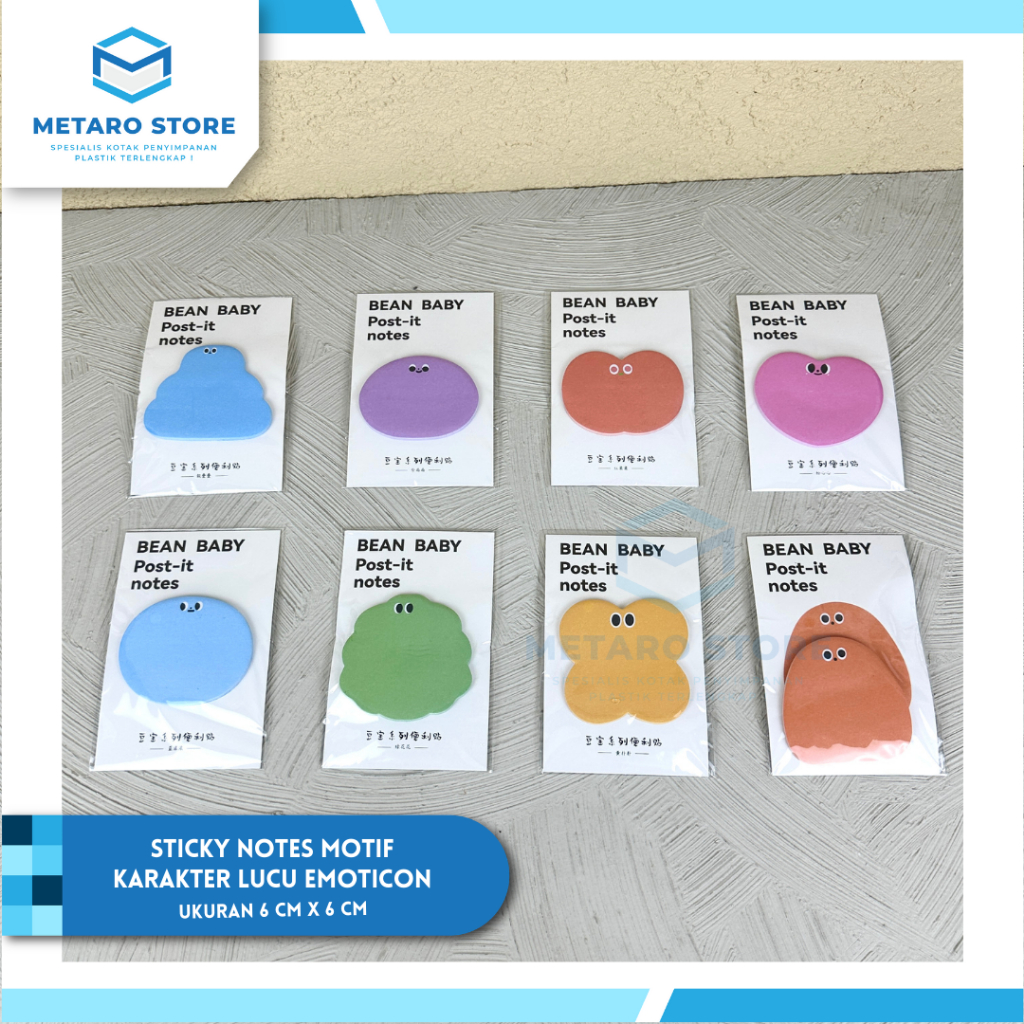 Metaro sticky notes emoticon Cute aesthetic sticky memo aesthetic ...