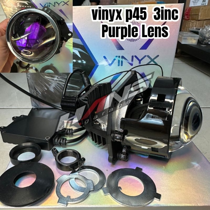 Biled vinyx P45 3inc purple lens biled vinix biled l300 biled granmax ...