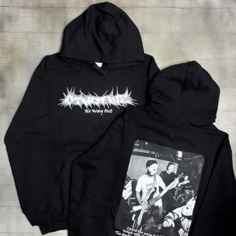 Hoodie 025 Otwofive - No Way Out | Original Merchandise | Shopee Malaysia