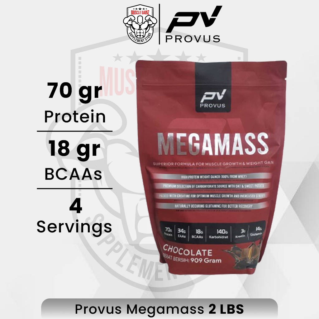 Provus Megamass 2 Lbs Gainer Mega Mass Weight Gain | Shopee Malaysia